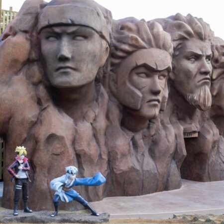 The Hokage Rock from the Anime “NARUTO” Appears in Full Size on Awaji ...